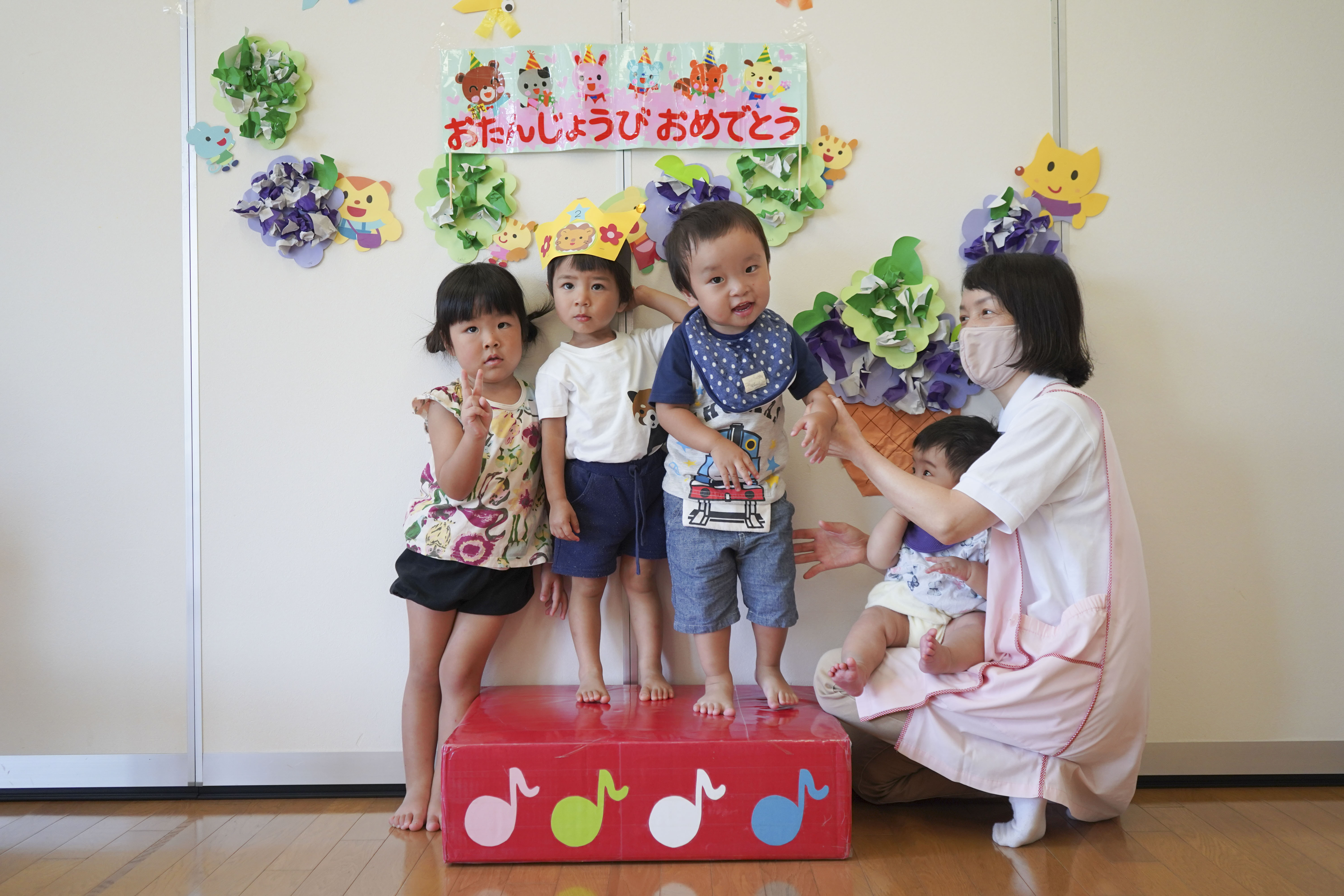 レシップホールディングス株式会社 ｜ESG ｜ 社会 ｜ 社内託児所-わくわくひろば