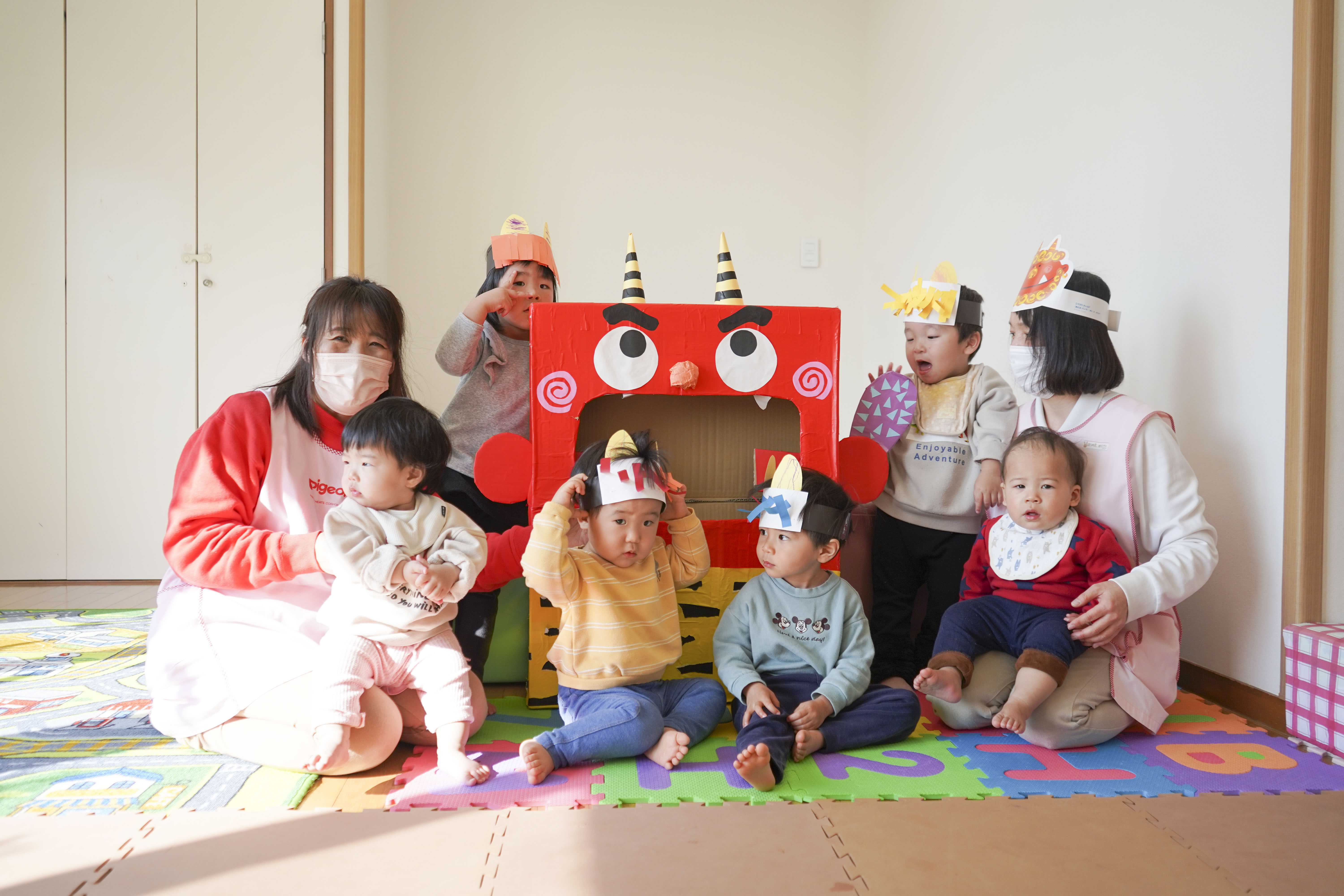 レシップホールディングス株式会社 ｜ESG ｜ 社会 ｜ 社内託児所-わくわくひろば